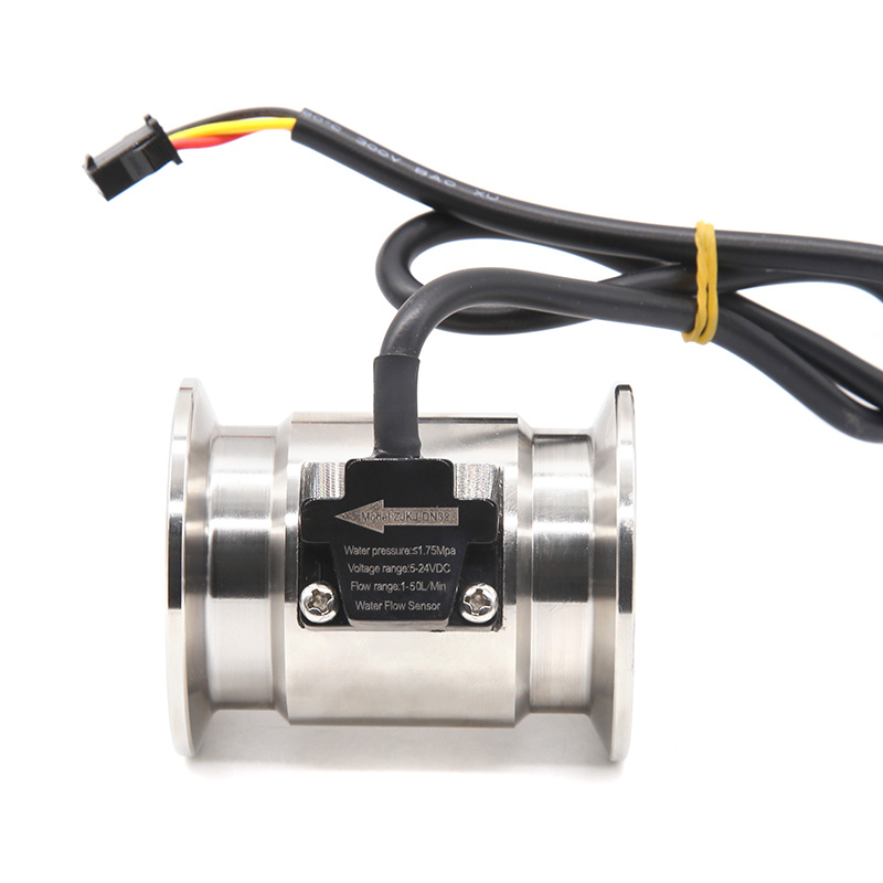 Stainless Steel Flow Sensor Zjkj Dn32 Foshan Shunde Zhongjiang Energy