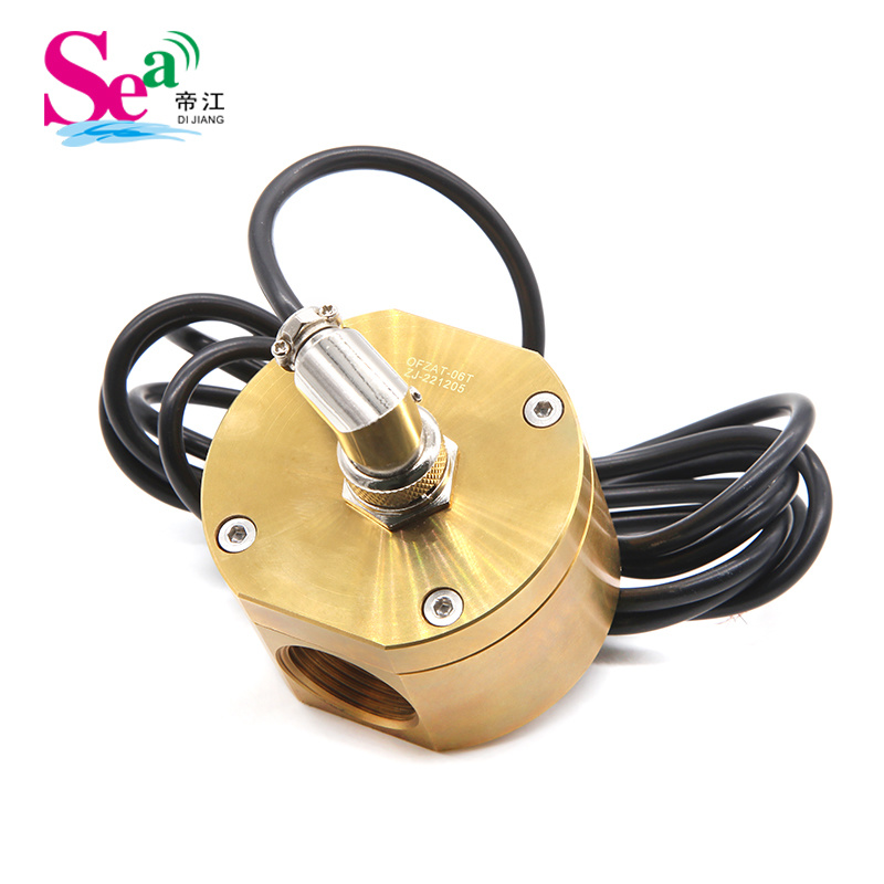 Brass Copper Flow Sensor Ofzat 06t Foshan Shunde Zhongjiang Energy