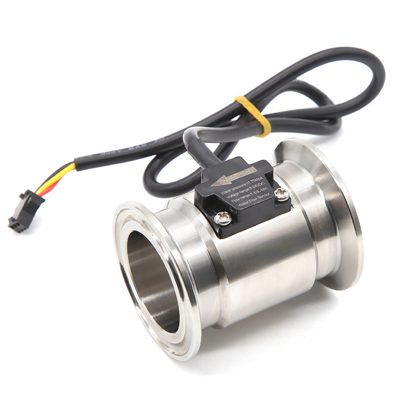 Stainless Steel Flow Sensor Zjkj Dn32 Foshan Shunde Zhongjiang Energy