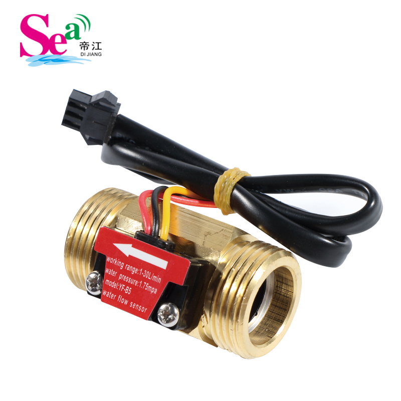 Brass Copper Flow Sensor Yf B5 Foshan Shunde Zhongjiang Energy Saving