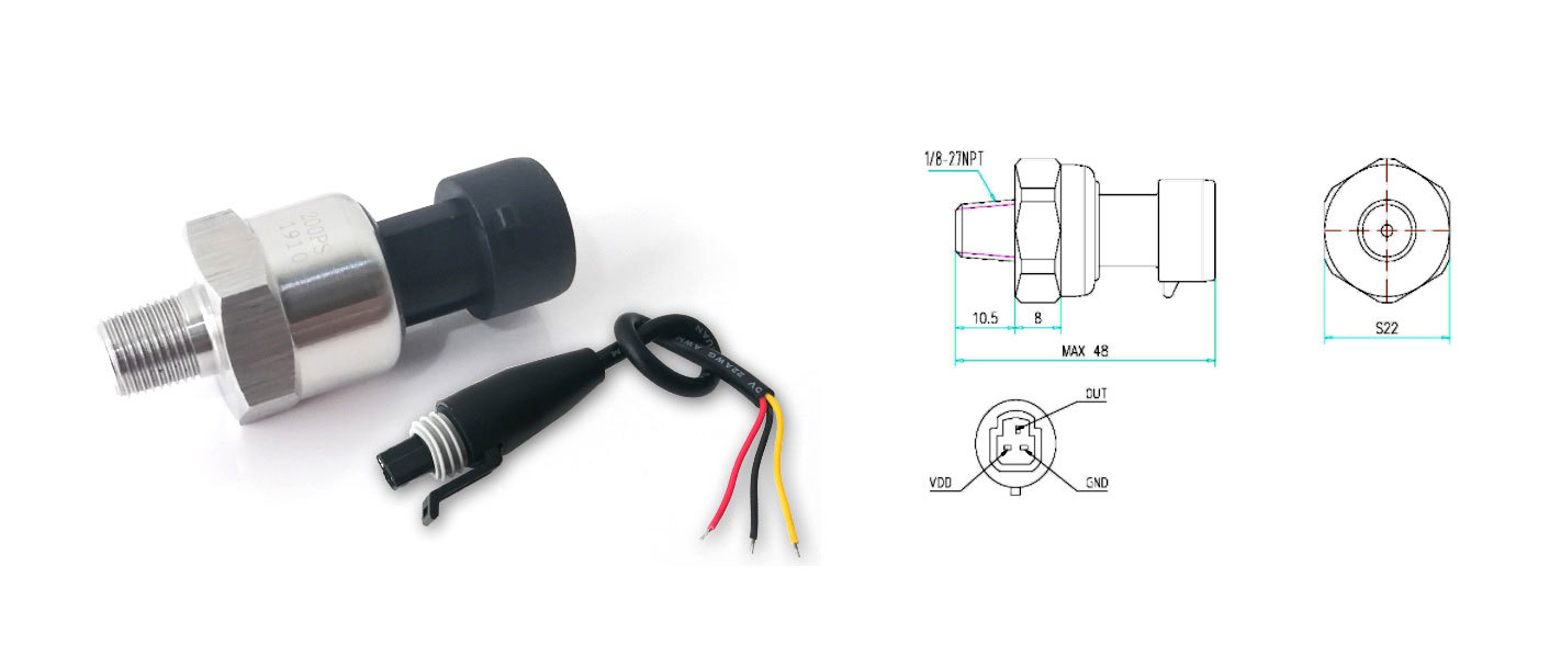 Pressure Sensor Hk3024 Foshan Shunde Zhongjiang Energy Saving