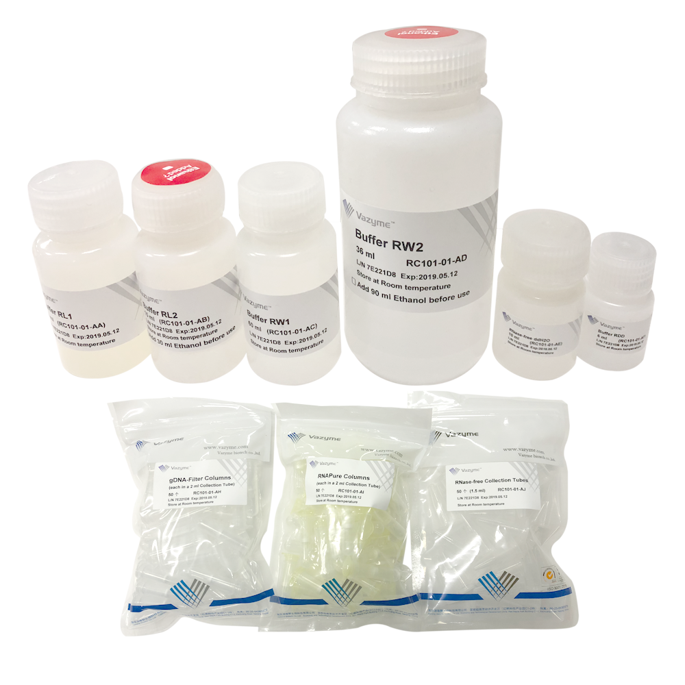 Fastpure Cell Tissue Total Rna Isolation Kit 柱式法提取 产品中心 南京诺唯赞生物科技股份有限公司