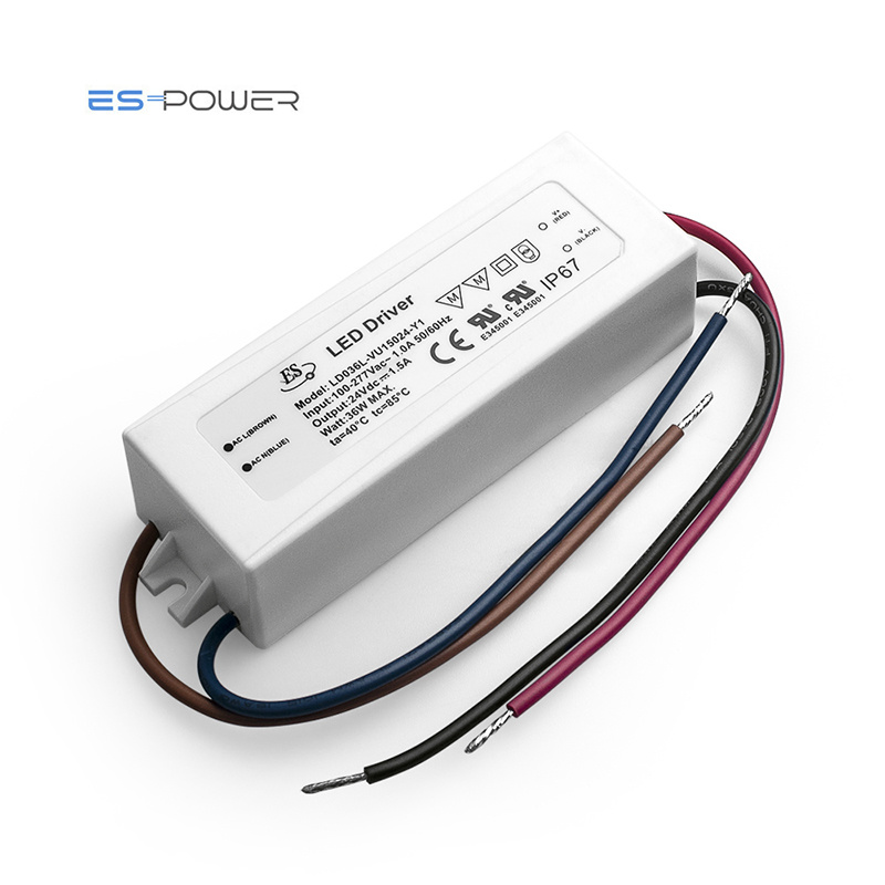 36W AC-DC Constant Current LED Driver- LED Drivers 丨 Power Supply 丨 ES ...