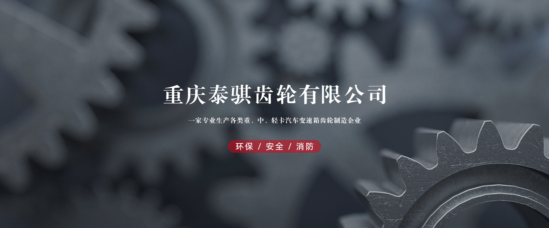 重庆泰骐齿轮有限公司 一家专业生产各类重、中、轻卡汽车变速箱齿轮制造企业